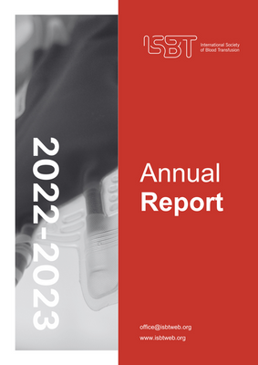 ISBT Annual Report 2022-2023.pdf | The International Society of Blood ...