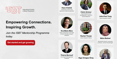 ISBT Mentorship Programme | The International Society of Blood ...