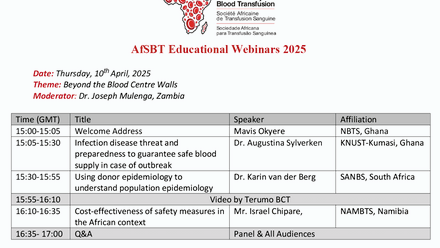 International Society of Blood Transfusion |ISBT | The International ...