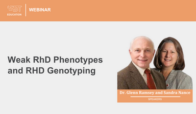 ISBT Webinar: Weak RhD Phenotypes and RHD Genotyping | The ...